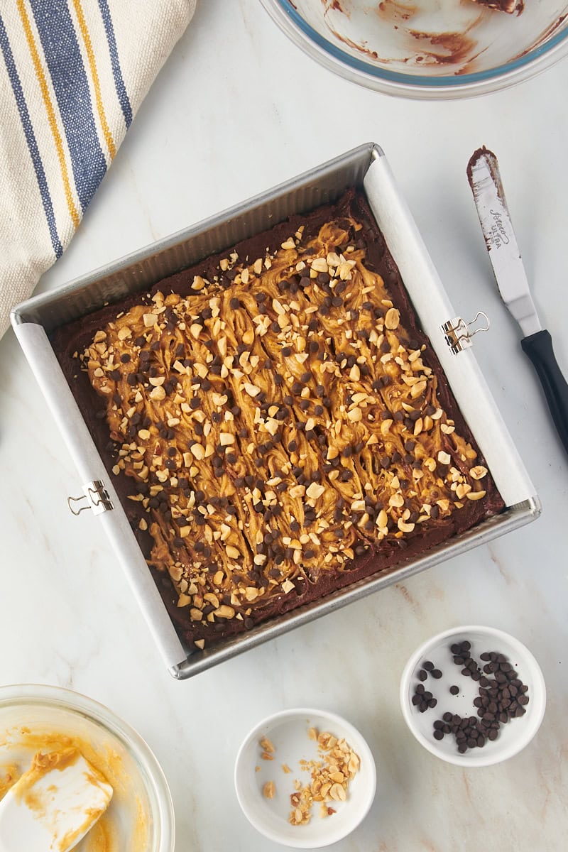 Peanut Butter Swirl Brownies | Bake or Break