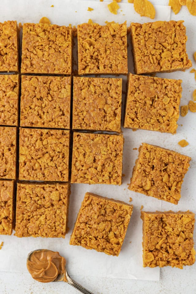 Peanut Butter Cornflake Bars | Bake or Break