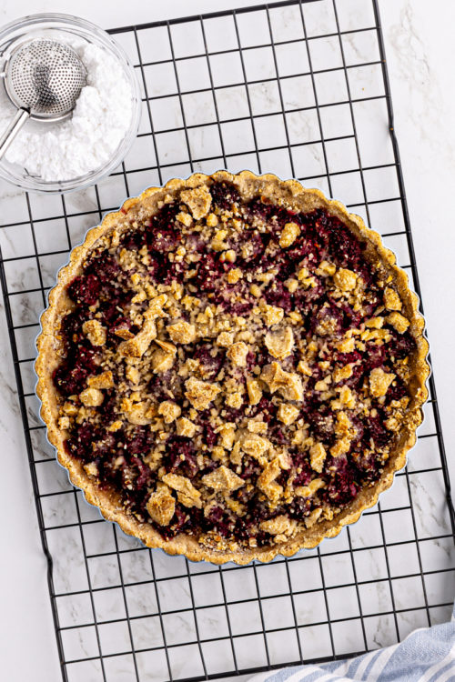 Raspberry Crumb Tart | Bake or Break