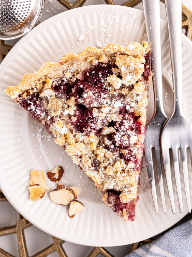RASPBERRY CRUMB TART STORY - Bake or Break
