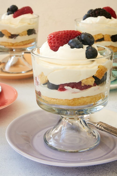 Individual Berry Cheesecake Trifles - Bake or Break