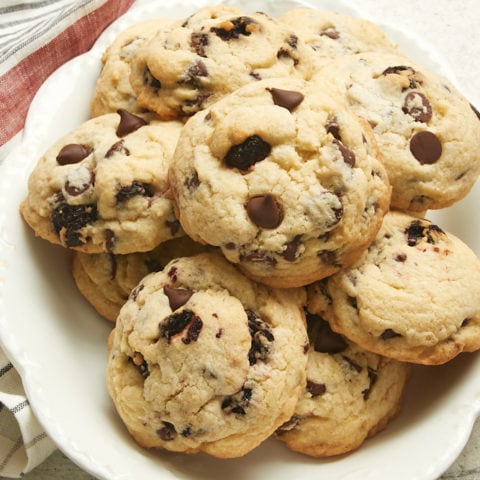 Chewy Double Dark Chocolate Cherry Cookies | Bake or Break