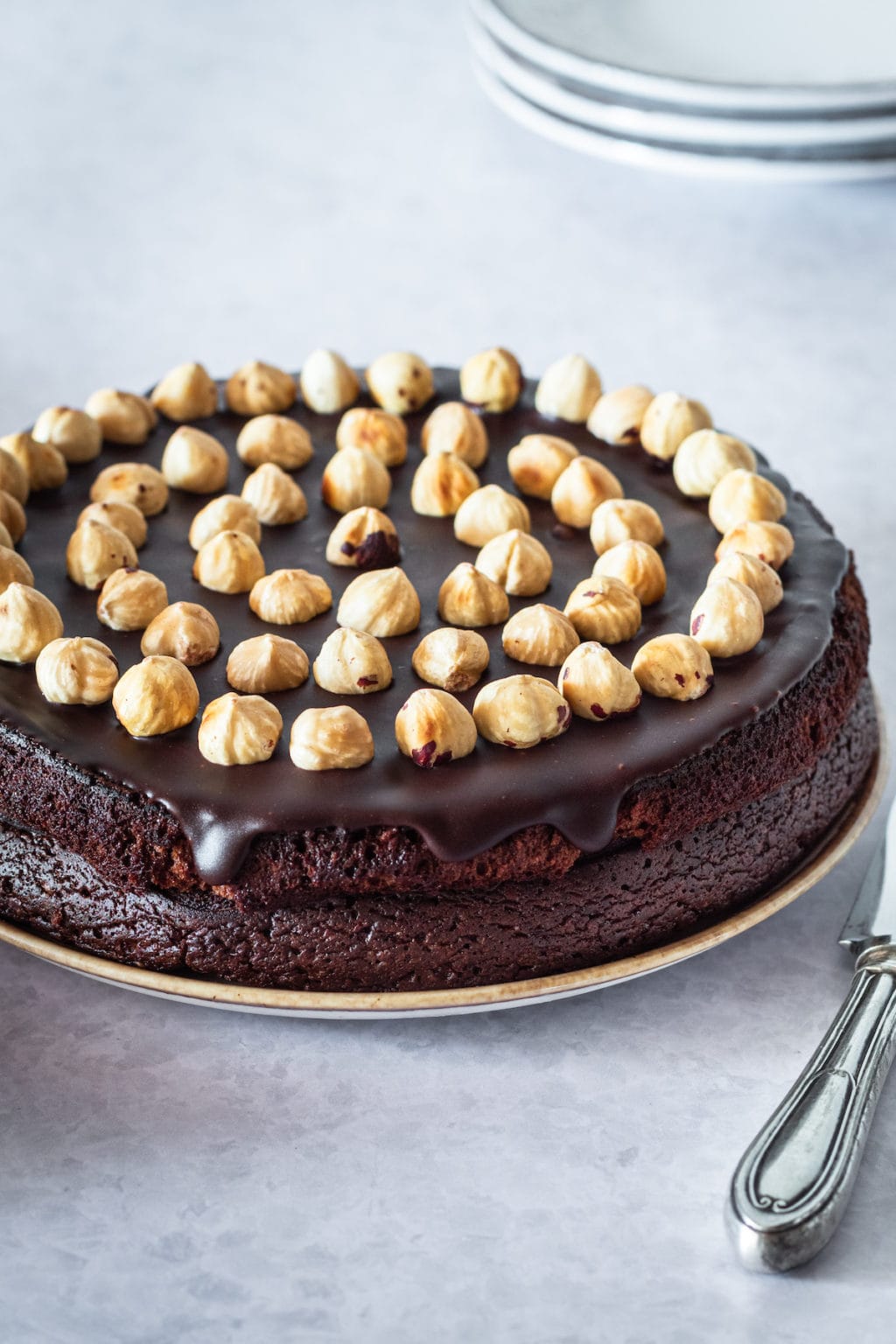 Chocolate Hazelnut Cake with Chocolate Frosting | Bake or Break