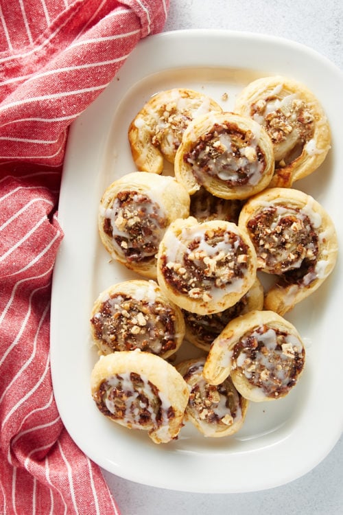 Easy Puff Pastry Apple Butter Pinwheels Recipe