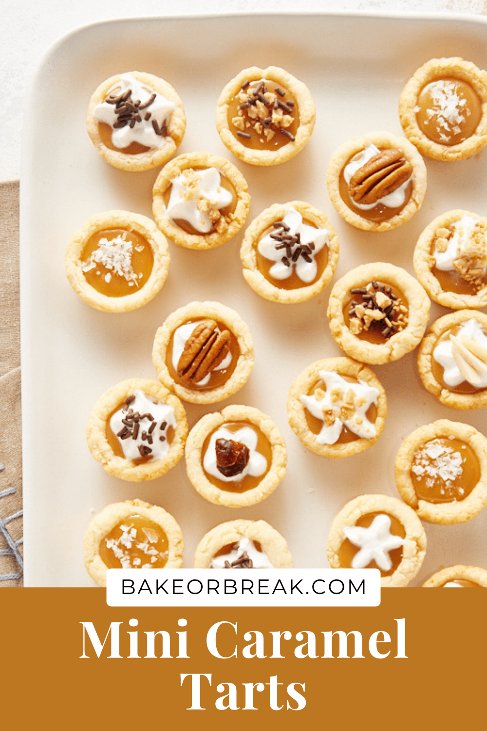 Mini Caramel Tarts | Bake or Break
