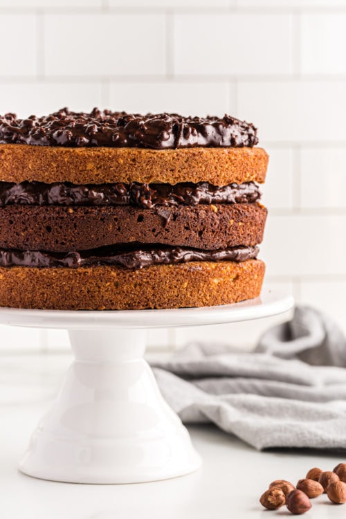 Rich Double Nut Chocolate Cake | Bake or Break