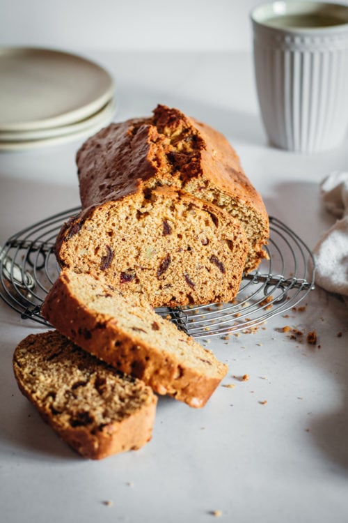 Moist Kahlua Date Nut Bread Recipe | Bake or Break