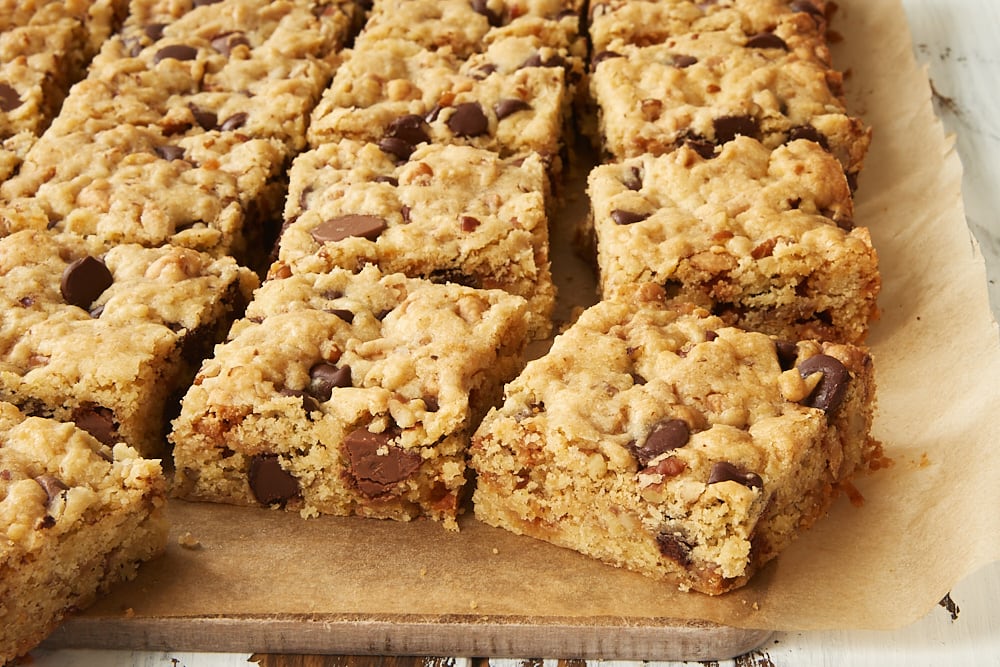Loaded Chocolate Chip Cookie Bars Recipe | Bake or Break