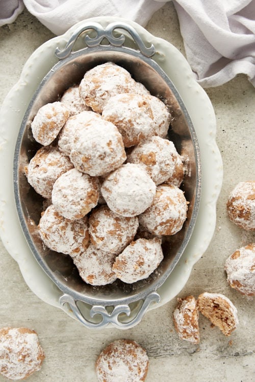 Nutty Spiced Snowdrop Cookies - Bake or Break