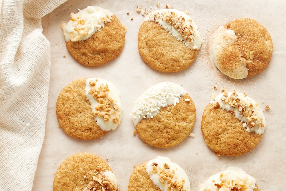 White Chocolate Snickerdoodles - Bake or Break