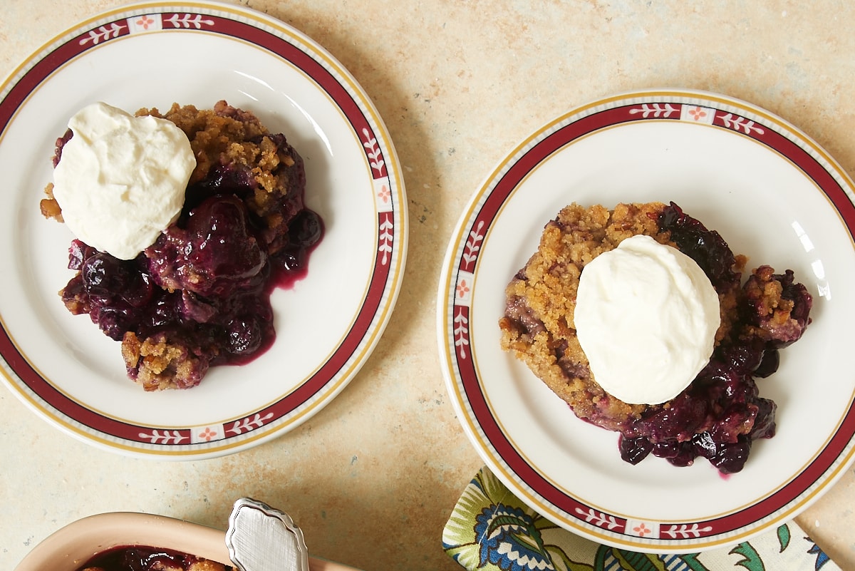 Easy Cherry Berry Crumble | Bake or Break