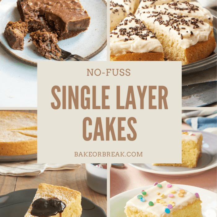 Easy Cake Recipes and Cupcakes - Bake or Break