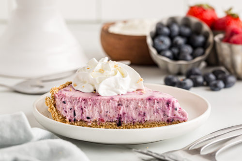 Creamy Triple Berry No-Bake Cheesecake | Bake or Break