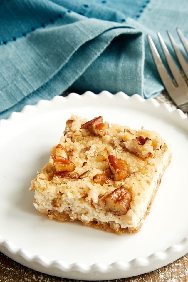 Pecan Cheesecake Bars - Bake or Break