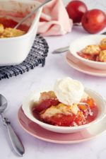 Easy Plum Cobbler | Bake or Break