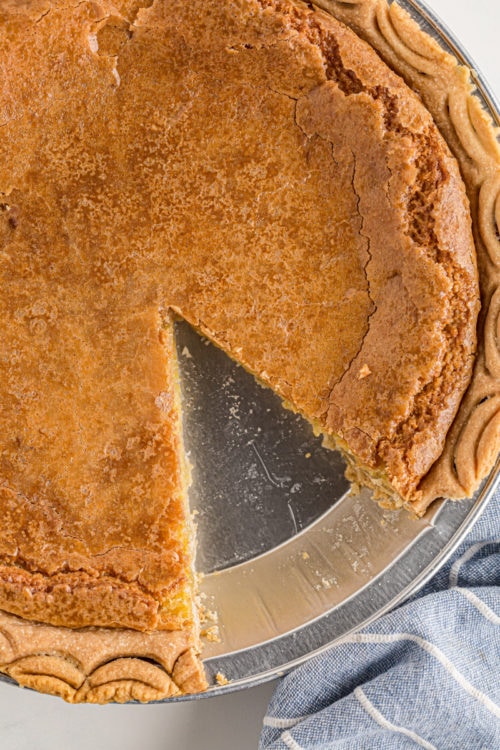 Old-Fashioned Chess Pie â€“ A Sweet Southern Favorite