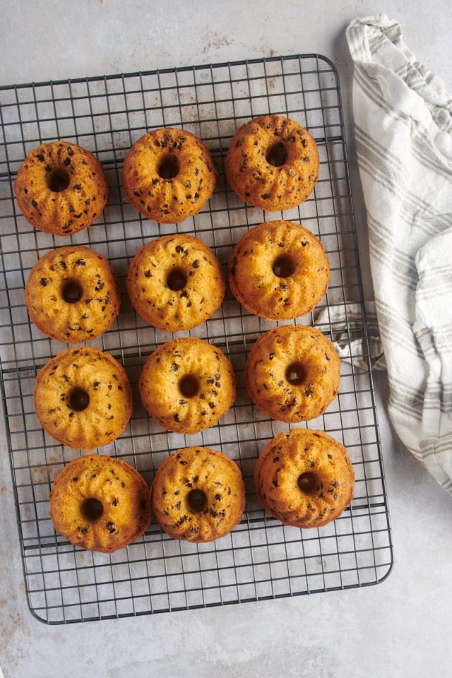Mini Chocolate Chip Bundt Cakes | Bake or Break
