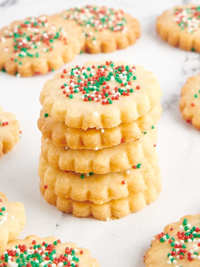 3-Ingredient Shortbread Cookies - Bake or Break
