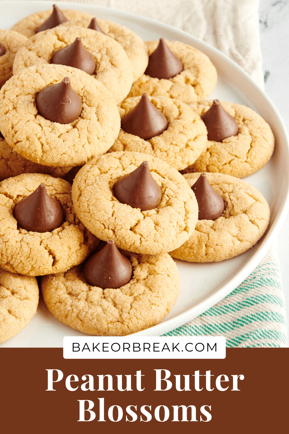 Classic Peanut Butter Blossoms {A Nostalgic Favorite!)