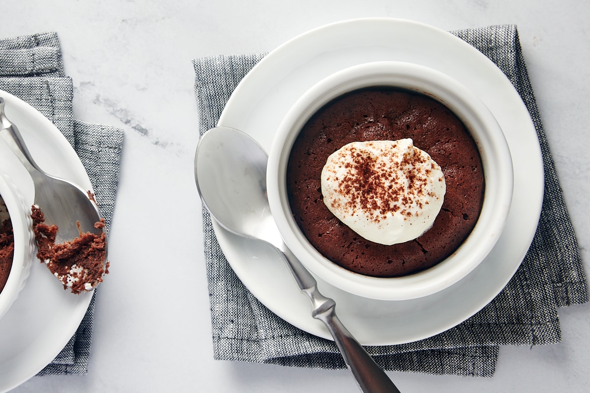 Flourless Chocolate Cakes for Two - Bake or Break