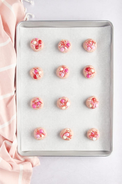 Strawberry M&M Cookies - Bake or Break