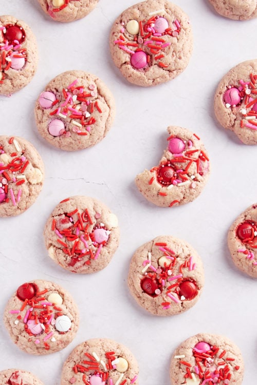 Strawberry M&M Cookies - Bake or Break