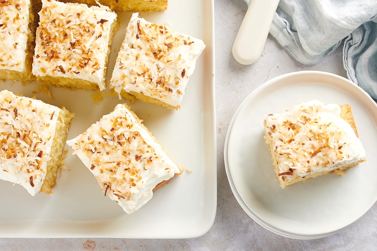 Coconut Sheet Cake - Bake or Break