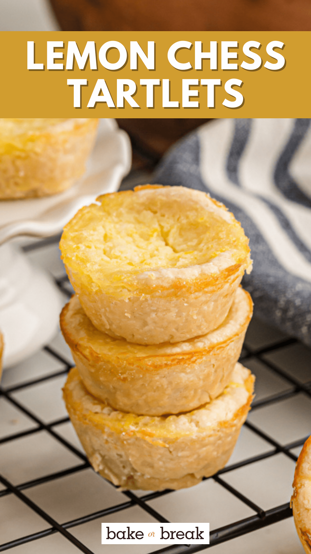 Easy Lemon Chess Tartlets | Bake or Break