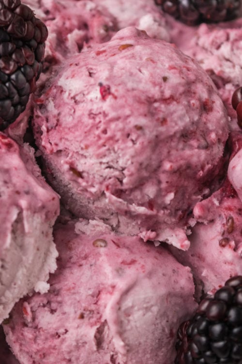 Blackberry Ice Cream - Bake or Break