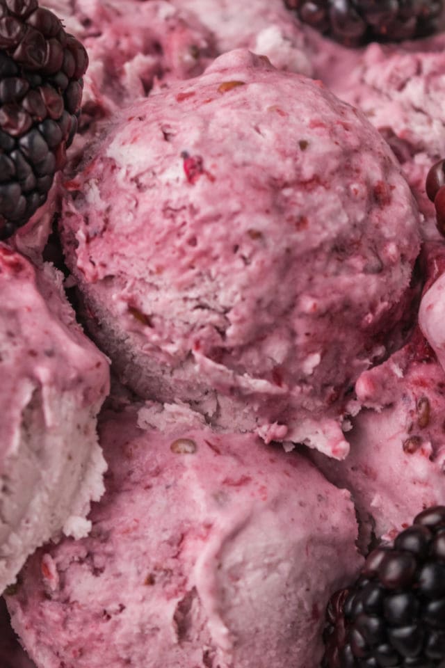 Blackberry Ice Cream - Bake or Break