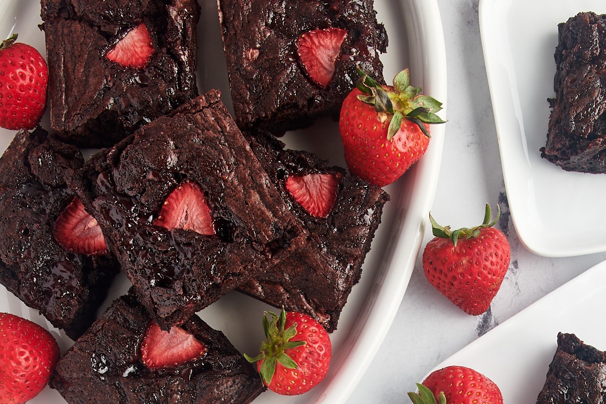 Fudgy Strawberry Brownies | Bake or Break