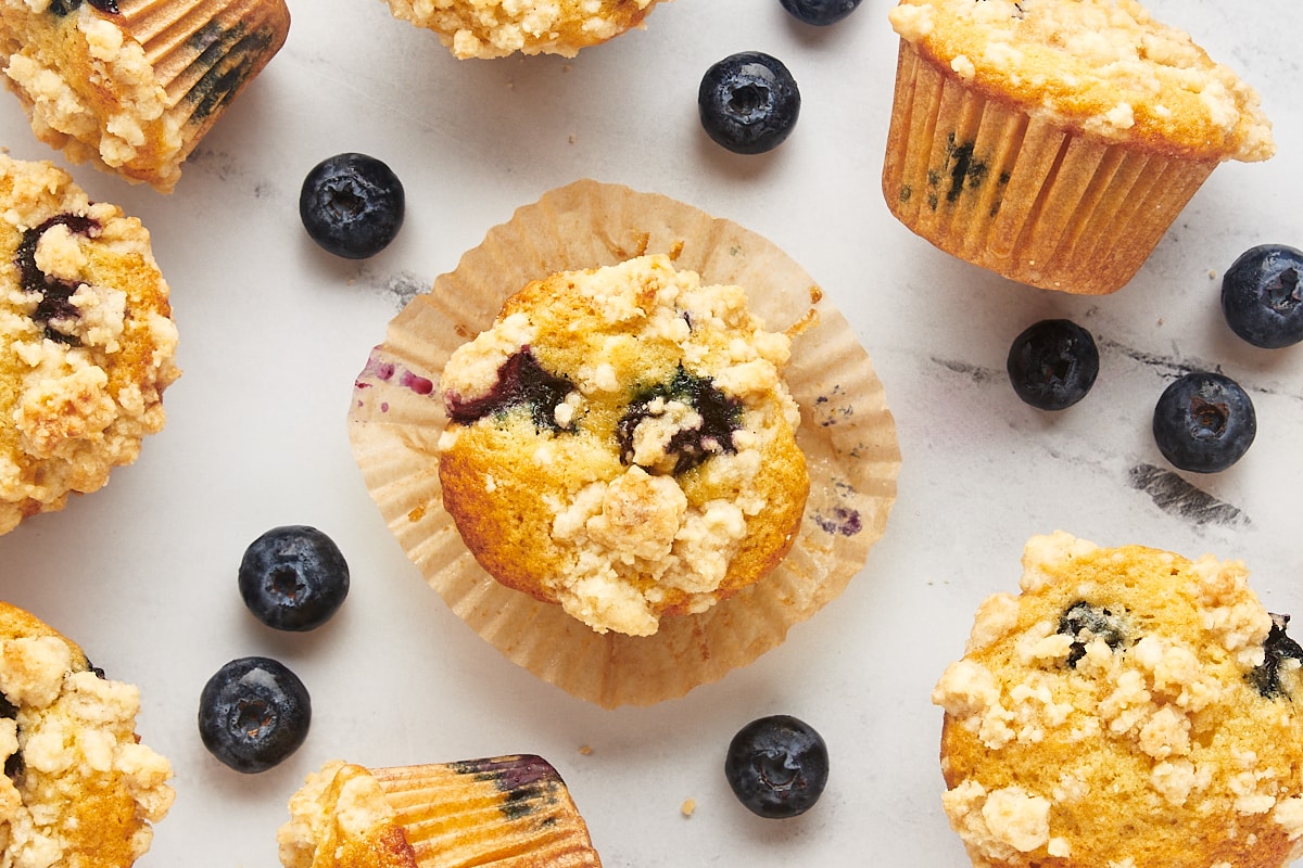 Easy Blueberry Crumb Muffins | Bake or Break