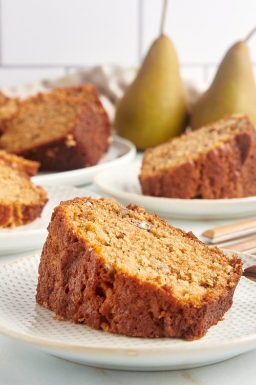 Moist Pear Bread with Nuts | Bake or Break