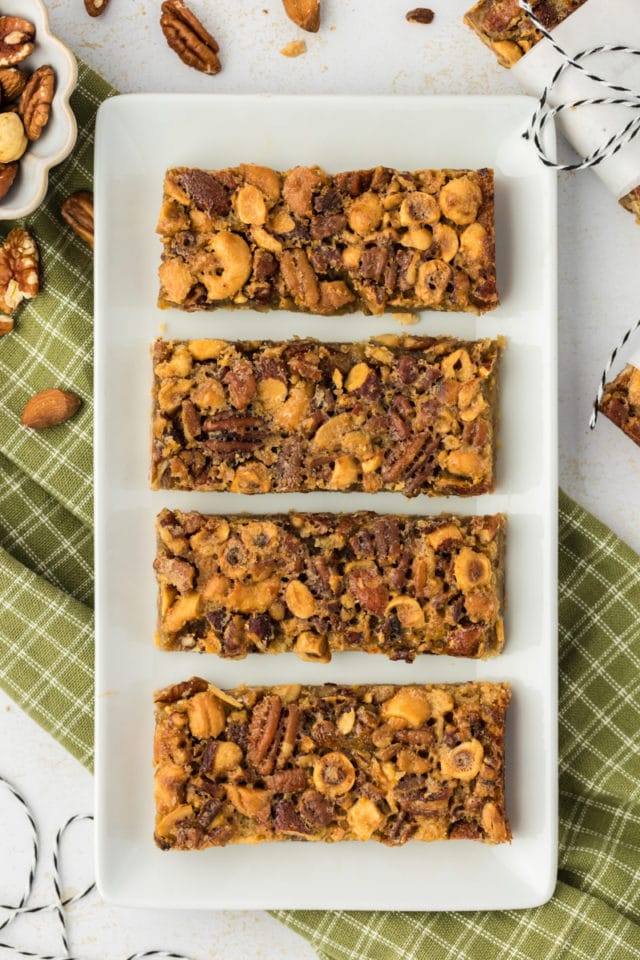 Sweet and Salty Maple Nut Bars | Bake or Break