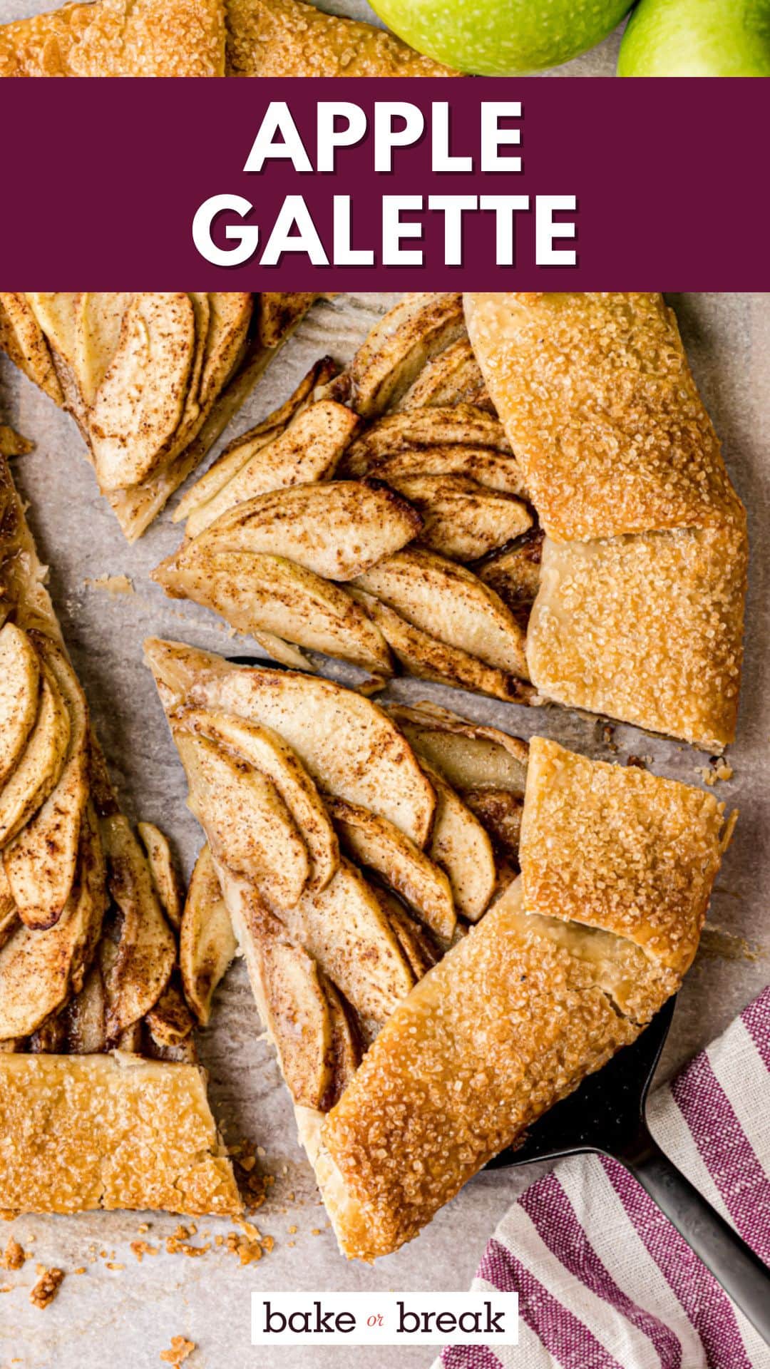 Rustic Apple Galette | Bake or Break