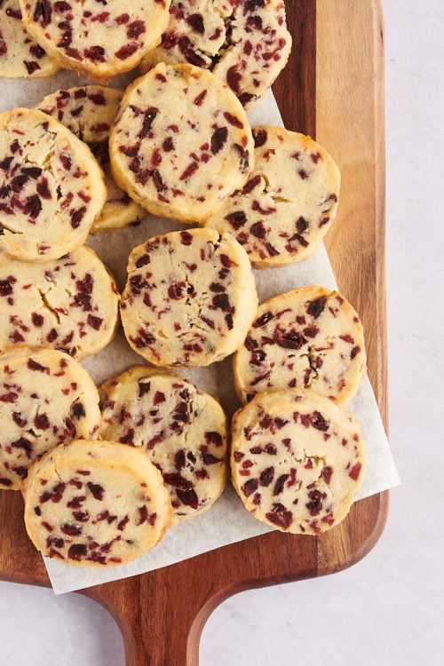 Cranberry Orange Shortbread | Bake or Break