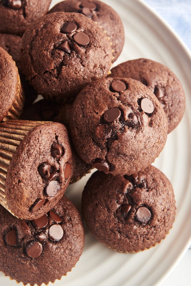 Chocolate Chocolate Chip Muffins | Bake or Break