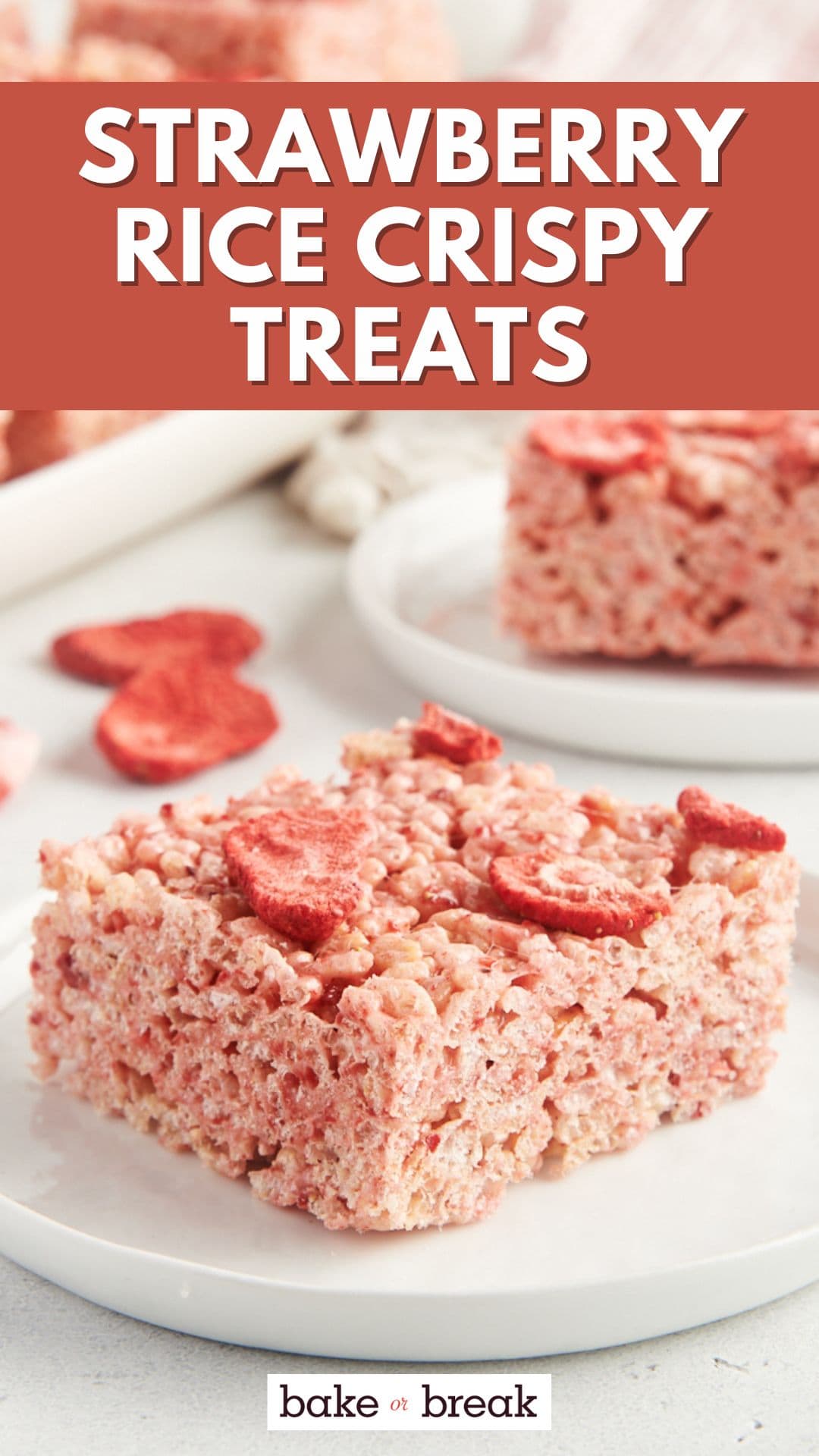 Strawberry Rice Crispy Treats: Simple, Sweet & Fun! - Bake or Break