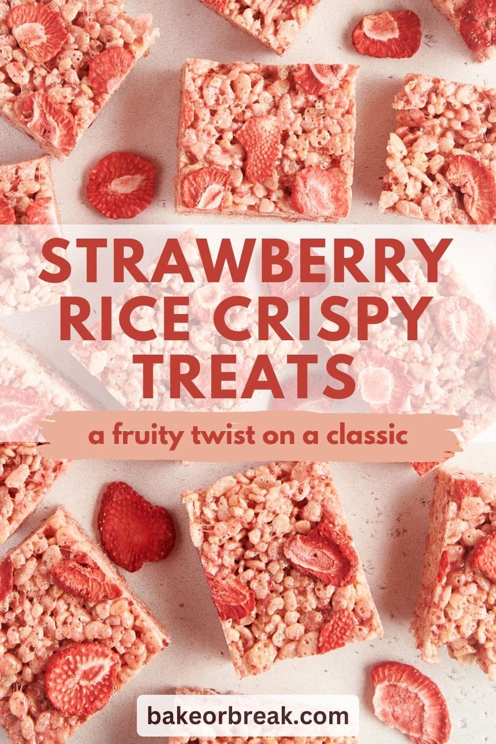 Strawberry Rice Crispy Treats: Simple, Sweet & Fun! - Bake or Break