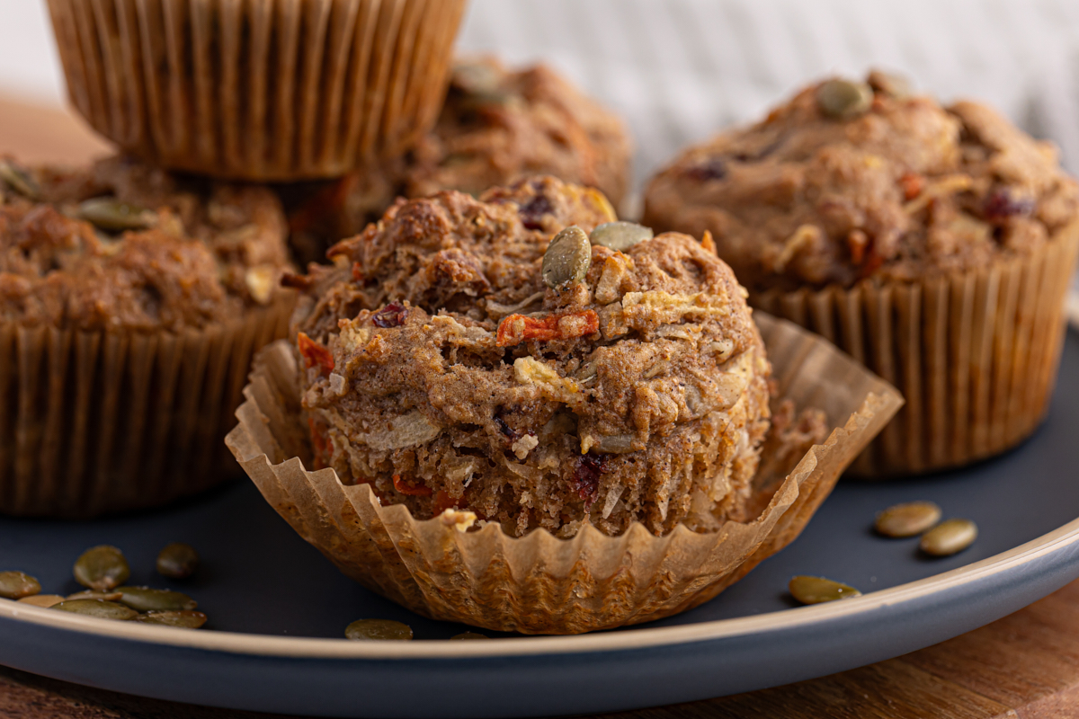 Hearty Morning Glory Muffins - Bake or Break