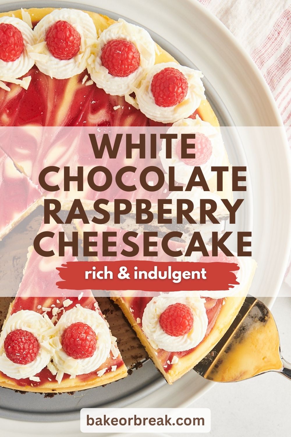 White Chocolate Raspberry Cheesecake | Bake or Break