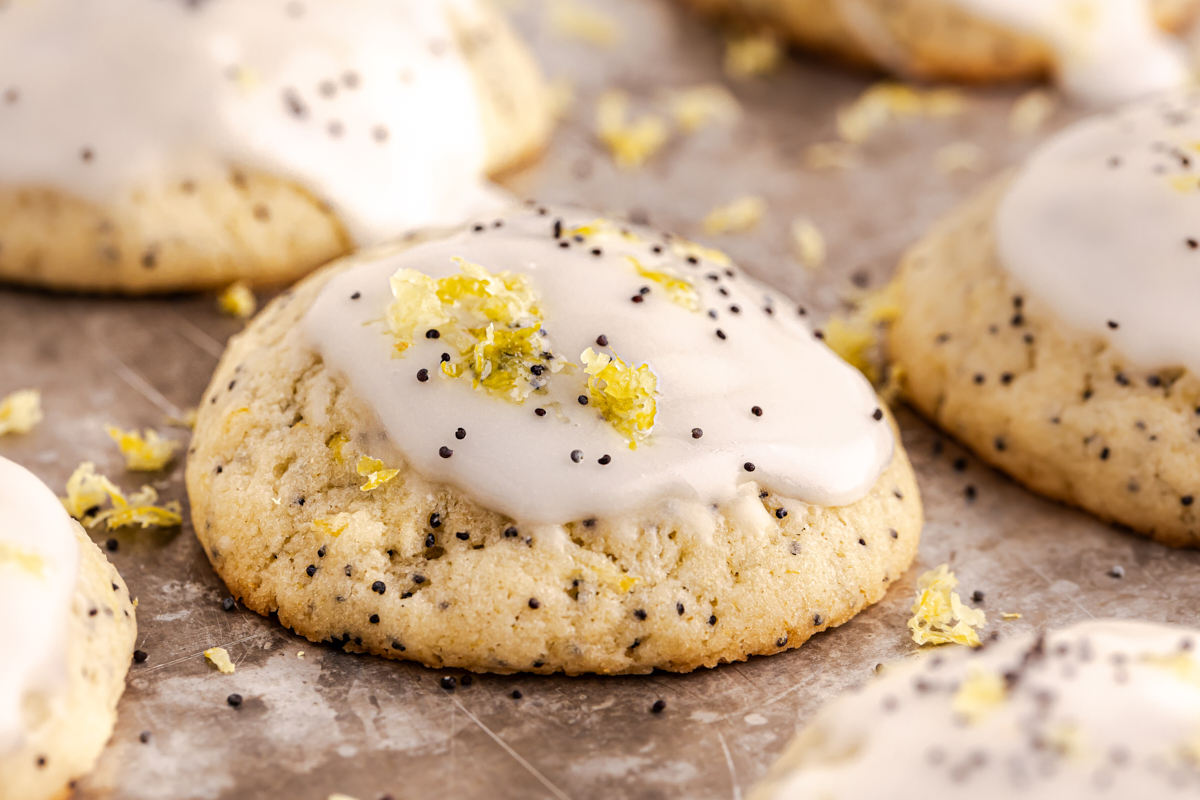 Zesty and Refreshing Lemon Poppy Seed Cookies - Bake or Break