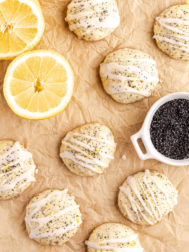 LEMON POPPY SEED COOKIES STORY - Bake or Break