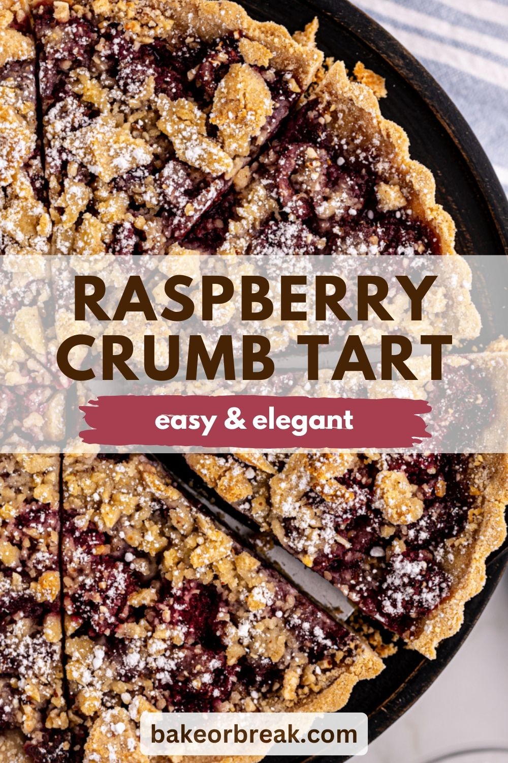 Raspberry Crumb Tart | Bake or Break