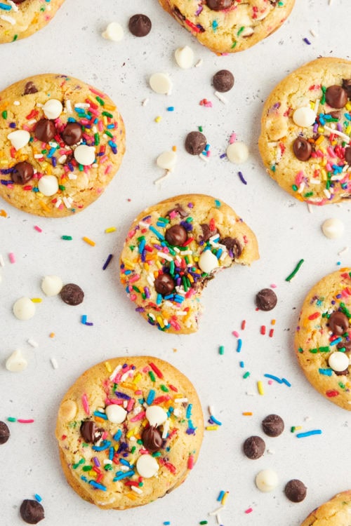 Celebration-Worthy Sprinkle Chocolate Chip Cookies - Bake or Break