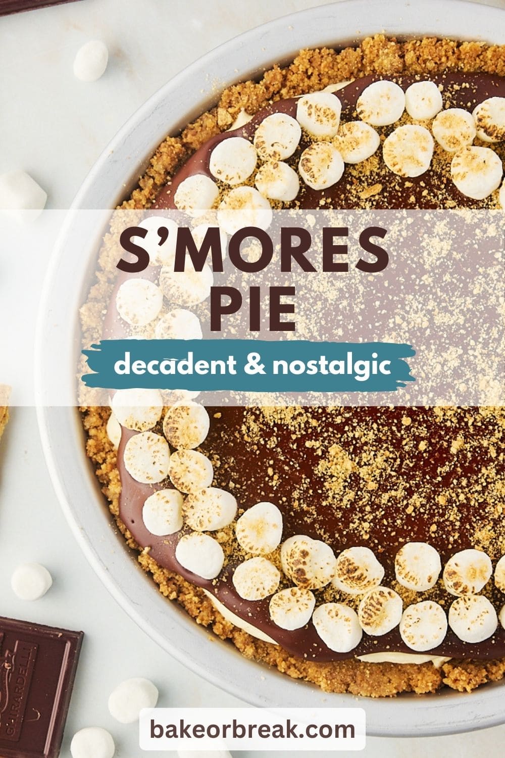 No-Bake S'mores Pie: A Delicious Twist on a Classic Treat - Bake or Break