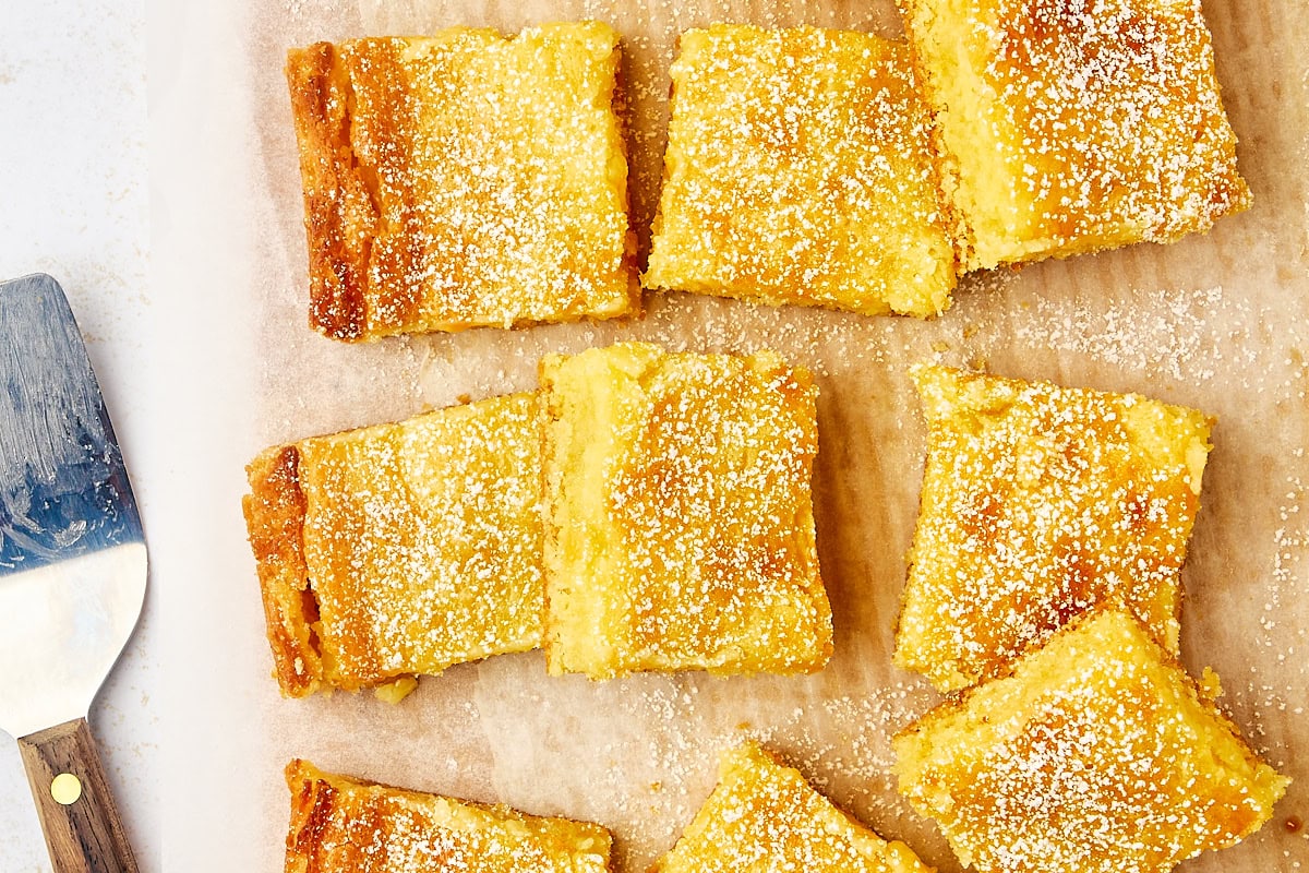 Easy Gooey Butter Cake (from scratch!) - Bake or Break