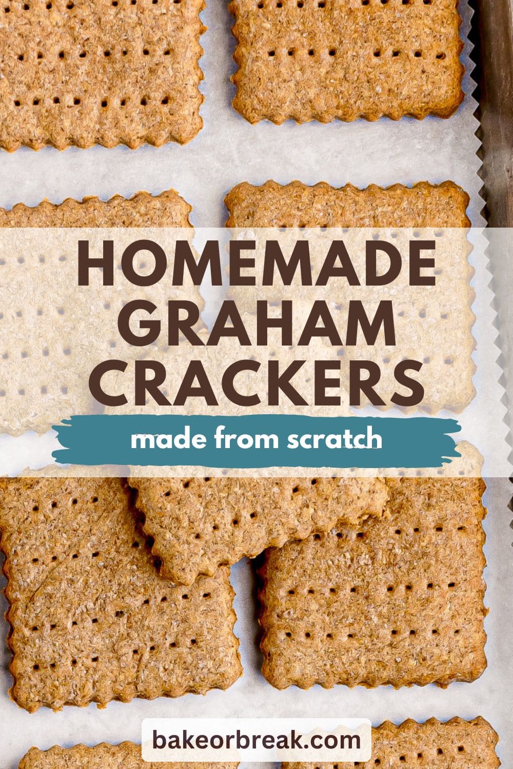 Homemade Graham Crackers - Bake or Break