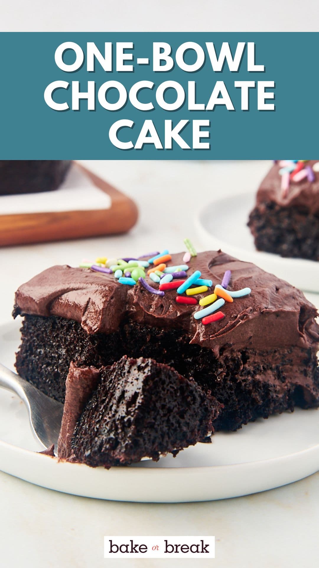 Easy One-Bowl Chocolate Cake Recipe: Quick and Delicious - Bake or Break
