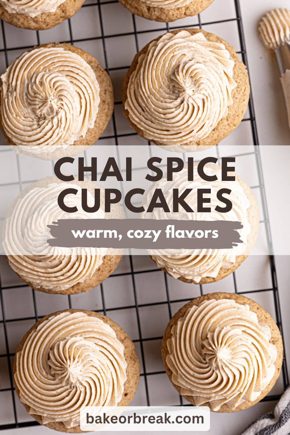 Chai Spice Cupcakes - Bake or Break